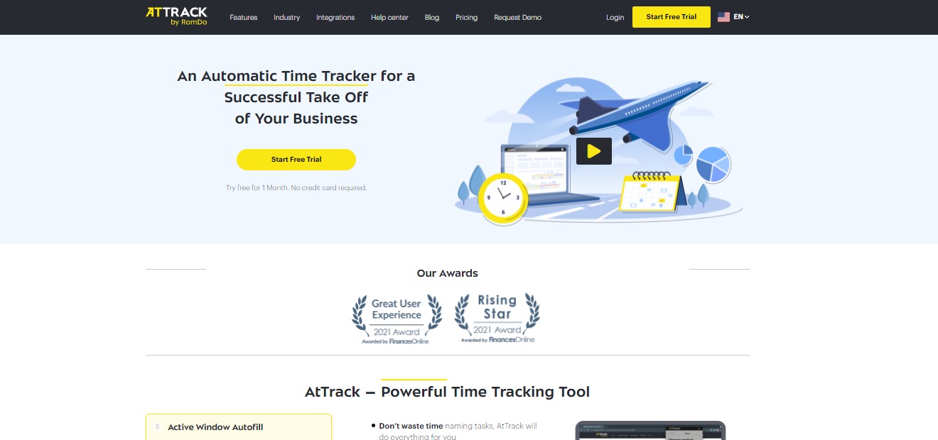 AtTrack: First modular time tracker to improve team's productivity ...