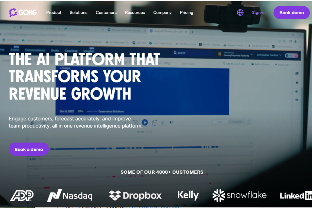 Gong: Revolutionizing Sales Conversations - Startup Stack