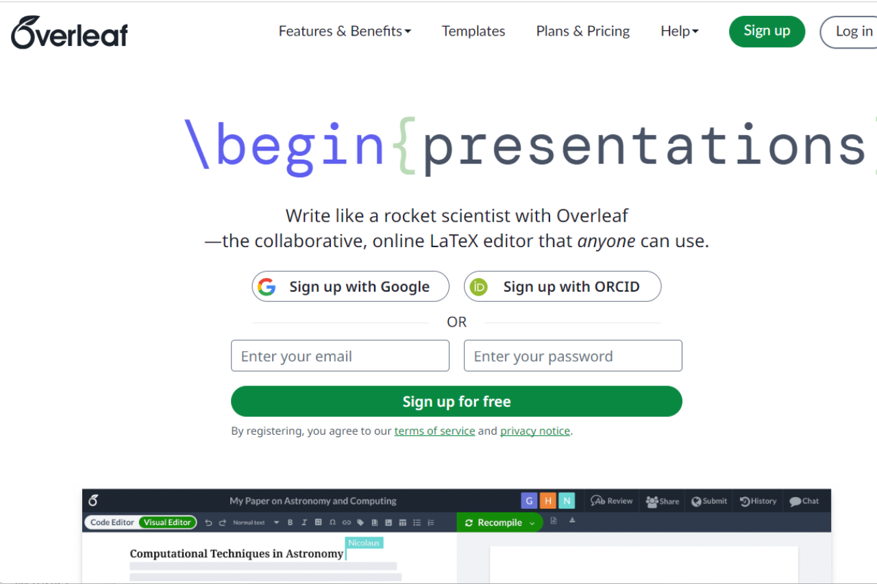 Overleaf: Revolutionizing Collaborative Writing and Publishing ...