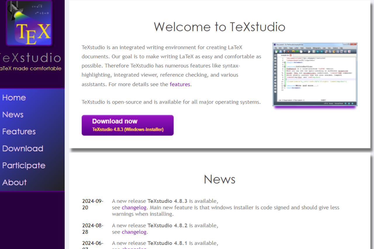 TeXstudio: Elevating LaTeX Editing to New Heights - Startup Stack